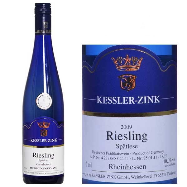 Rượu Vang Trắng Kessler Zink Riesling Spatlese chính hãng tại Hà Nội
